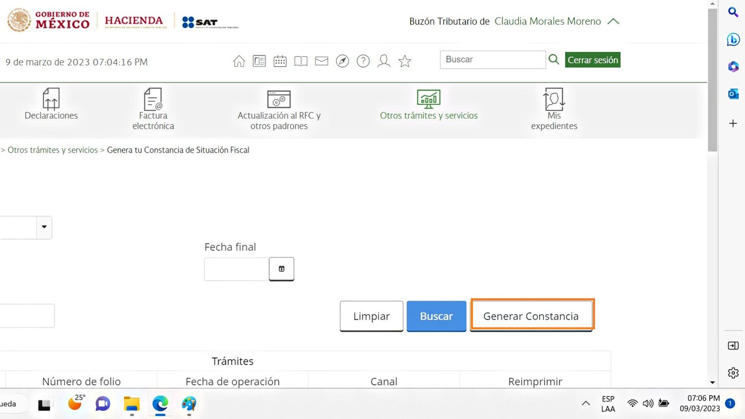 ¿Qué es la constancia de situación fiscal?
